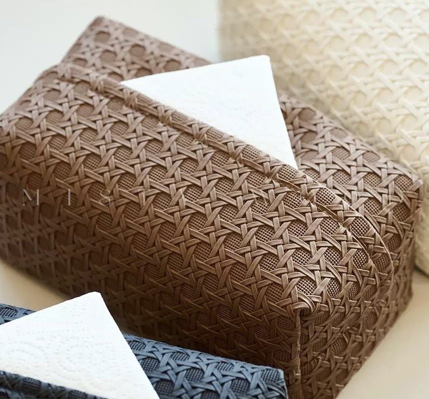 Leather Tissue Box - Touch Home